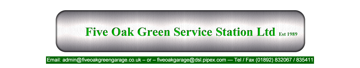 Five Oak Green Service Station Ltd - Five Oak Green Service Station Ltd